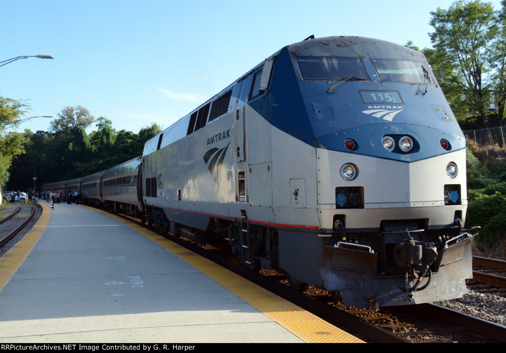 Train 66 at Lynchburg